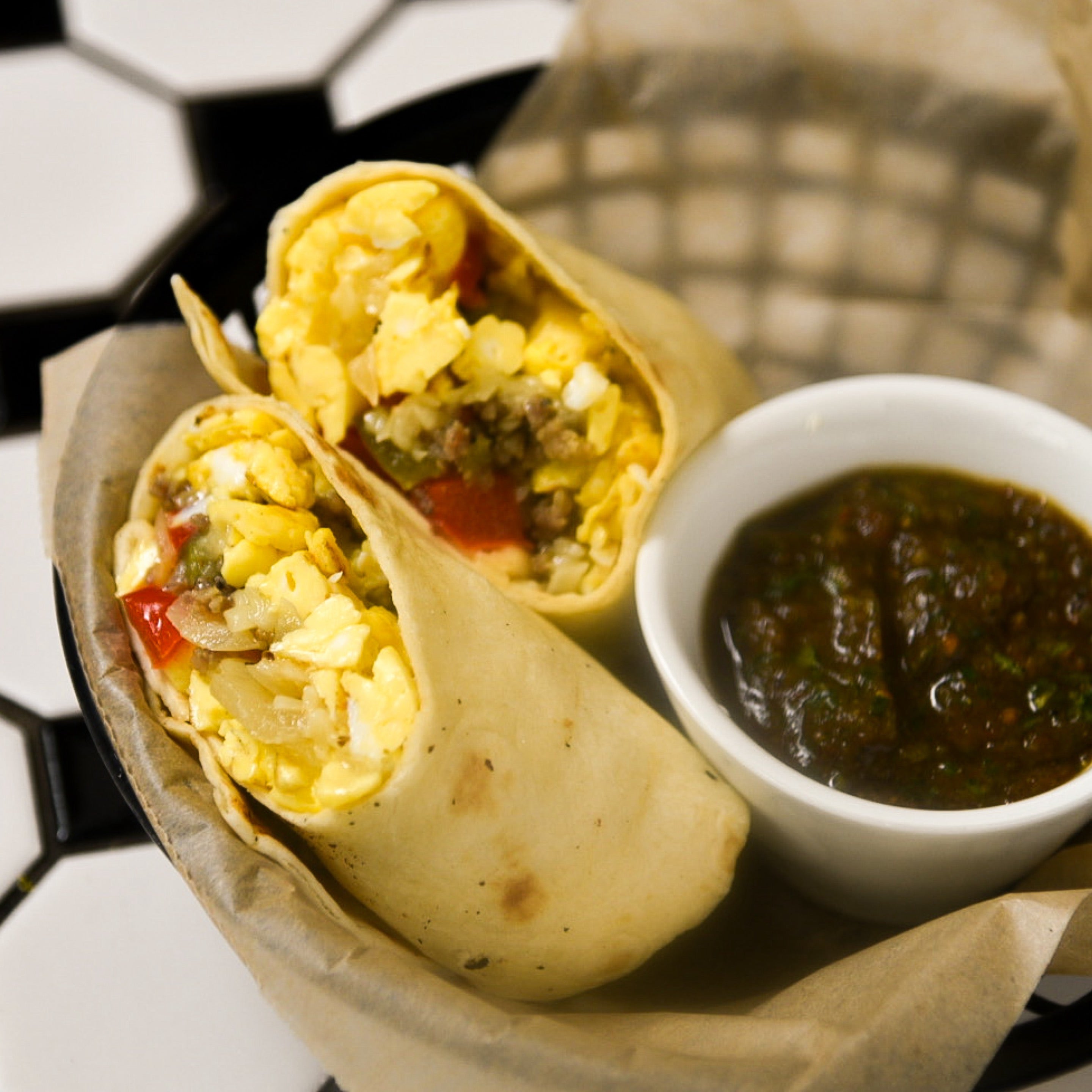 Breakfast Burrito | Paper City Coffee