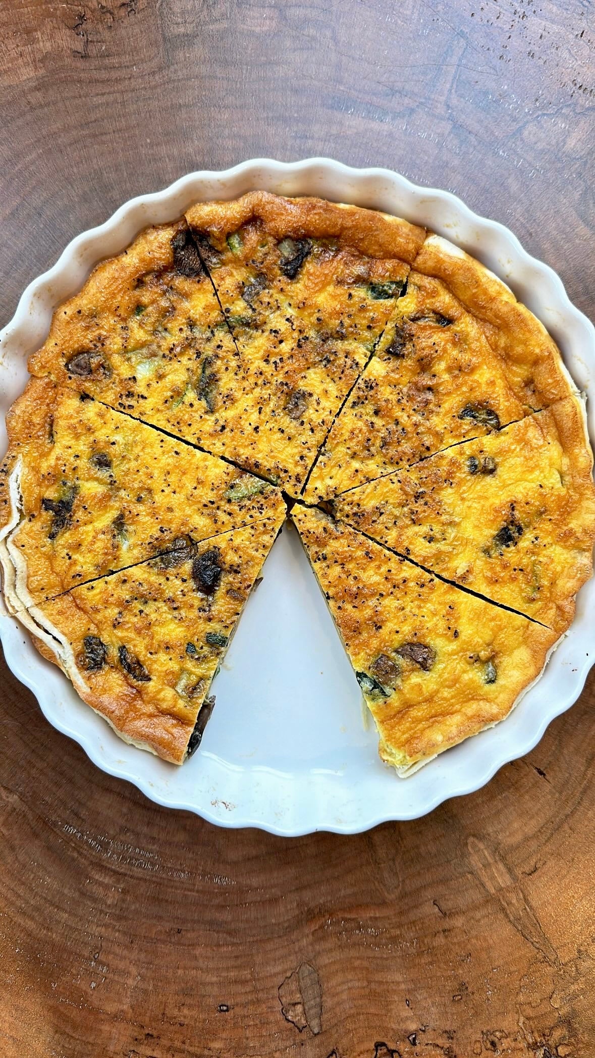 Quiche of the Day | Paper City Coffee