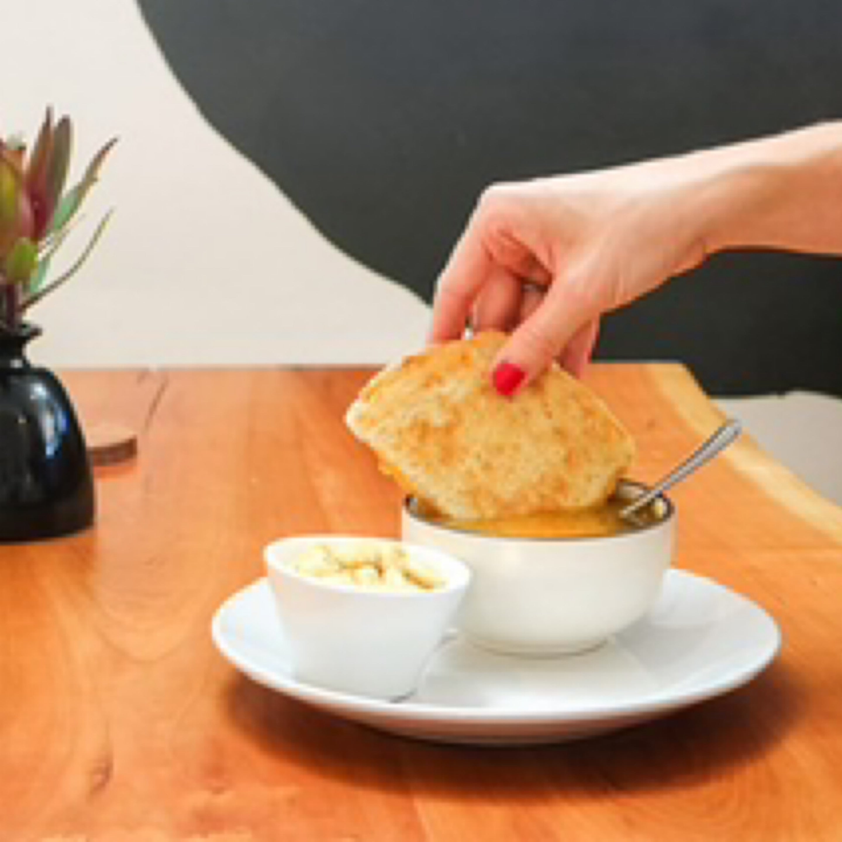 Soup & 1/2 Sandwich | Paper City Coffee