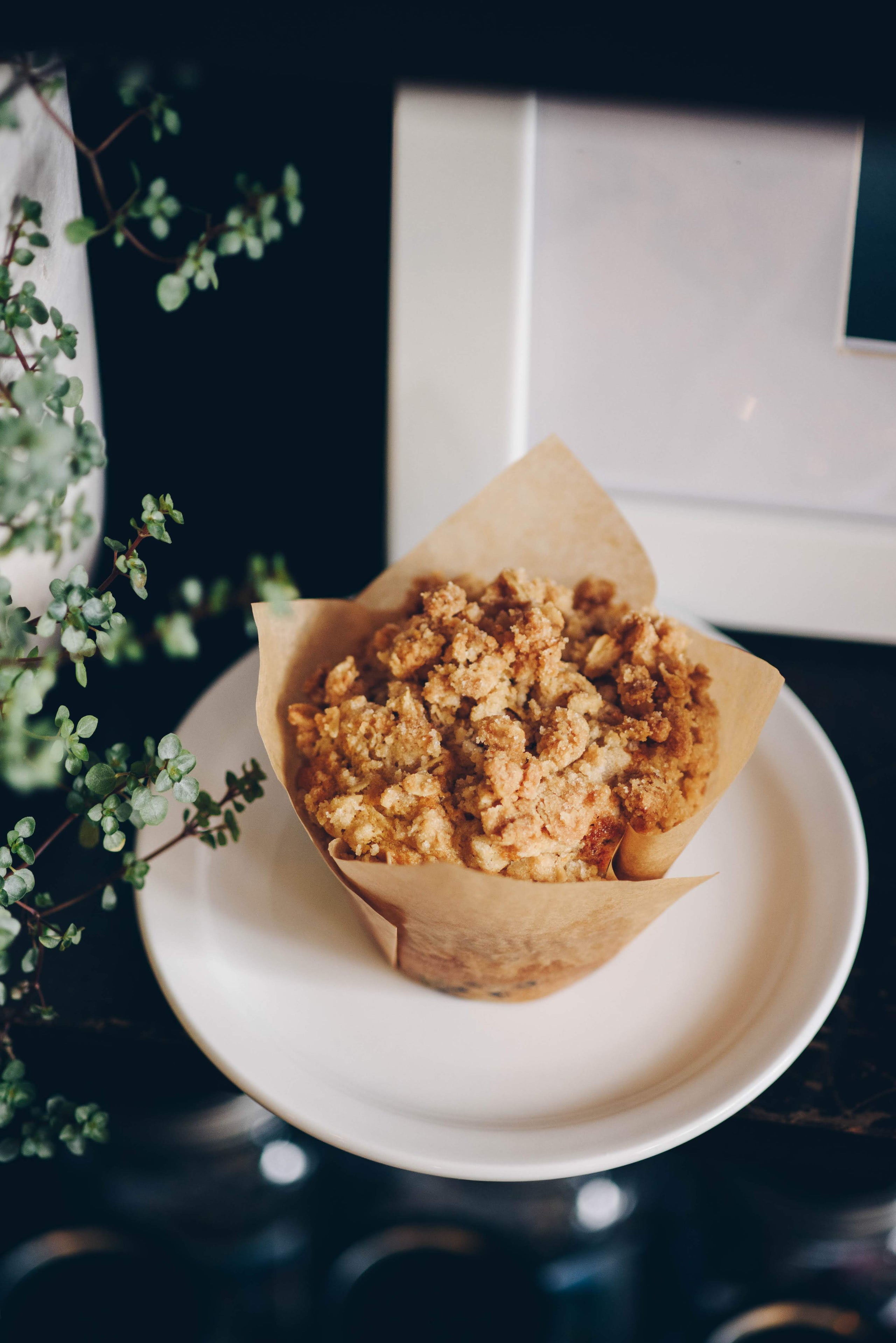 Cherry Graham Muffin | Paper City Coffee